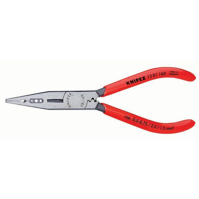●メーカー名：クニペックス / KNIPEX●商品名：1301-160 電気技師用ペンチ（SB）●メーカー品番：・1301-160●JANコード：4003773022404商品の保証は、メーカー保証書の内容に準じます。●仕様■ストリッピング...