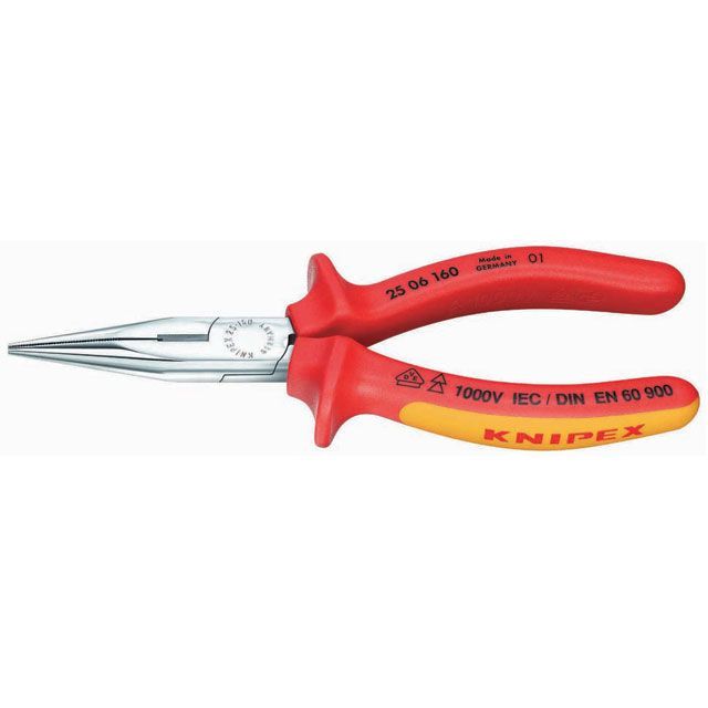 ●メーカー名：クニペックス / KNIPEX●商品名：2506-160 絶縁ラジオペンチ 1000V（SB）●メーカー品番：・2506-160●JANコード：4003773012443商品の保証は、メーカー保証書の内容に準じます。●仕様■切...