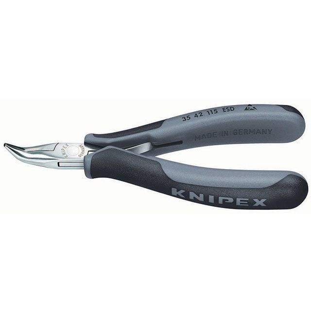 ●メーカー名：クニペックス / KNIPEX●商品名：3542-115ESD エレクトロニクスプライヤー●メーカー品番：・3542-115ESD●JANコード：4003773024866商品の保証は、メーカー保証書の内容に準じます。仕様■長...