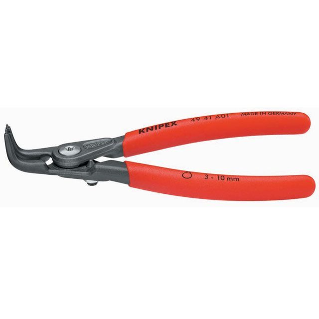 ●メーカー名：クニペックス / KNIPEX●商品名：4941-A01 軸用精密スナップリングプライヤー 曲●メーカー品番：・4941-A01●JANコード：4003773061755商品の保証は、メーカー保証書の内容に準じます。仕様■対応...