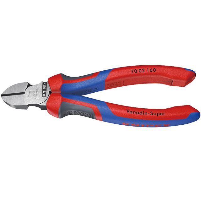 ●メーカー名：クニペックス / KNIPEX●商品名：7002-160 斜ニッパー（SB）●メーカー品番：・7002-160●JANコード：4003773011750商品の保証は、メーカー保証書の内容に準じます。仕様■切断能力（軟線・φmm...