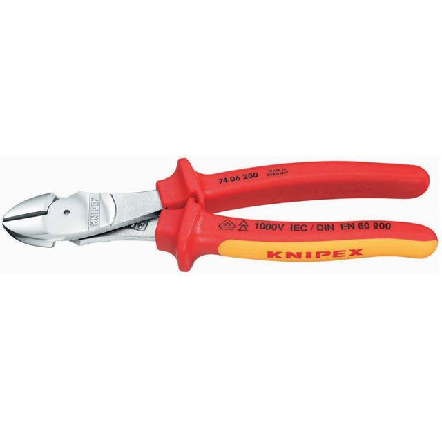 ●メーカー名：クニペックス / KNIPEX●商品名：7406-200 絶縁強力斜ニッパー 1000V（SB）●メーカー品番：・7406-200●JANコード：4003773014379商品の保証は、メーカー保証書の内容に準じます。仕様■切...