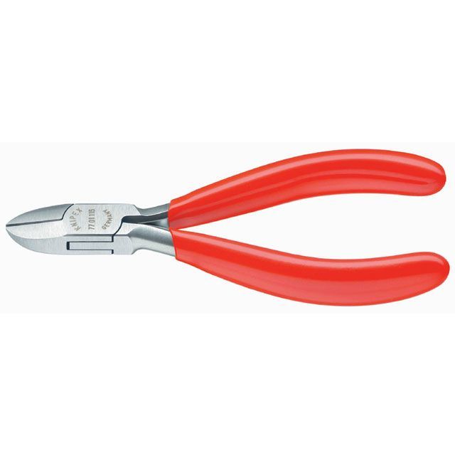 ●メーカー名：クニペックス / KNIPEX●商品名：7701-115 エレクトロニクスニッパー（SB）●メーカー品番：・7701-115●JANコード：4003773011965商品の保証は、メーカー保証書の内容に準じます。●仕様■切断能...