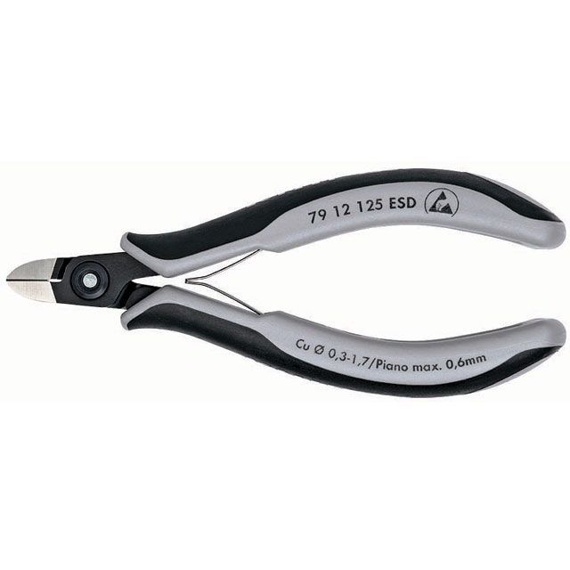 ●メーカー名：クニペックス / KNIPEX●商品名：7912-125ESD エレクトロニクスニッパー●メーカー品番：・7912-125ESD●JANコード：4003773071389商品の保証は、メーカー保証書の内容に準じます。●仕様■切...