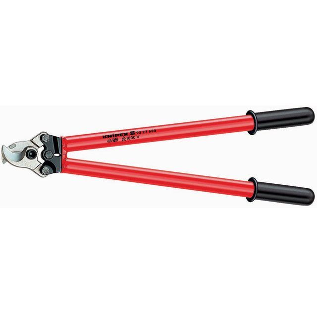 ●メーカー名：クニペックス / KNIPEX●商品名：9527-600 絶縁ケーブルカッター 1000V●メーカー品番：・9527-600●JANコード：4003773021797商品の保証は、メーカー保証書の内容に準じます。仕様■切断能力...