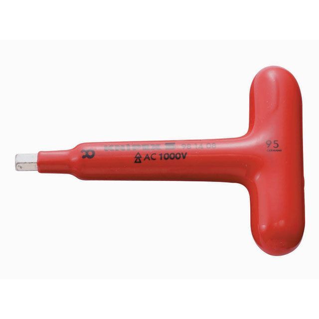 ●メーカー名：クニペックス / KNIPEX●商品名：9814-06 絶縁T型六角棒レンチ 1000V●メーカー品番：・43265●JANコード：4003773020448商品の保証は、メーカー保証書の内容に準じます。仕様■サイズ（mm）：...