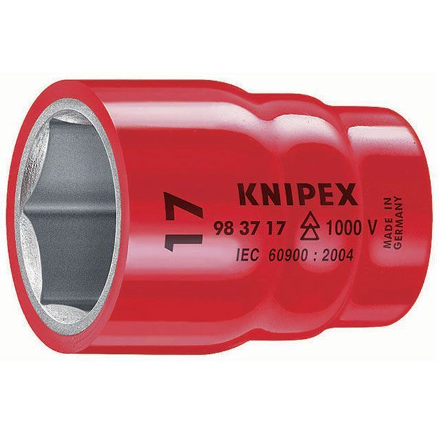 ●メーカー名：クニペックス / KNIPEX●商品名：9837-1/2（3/8SQ） 絶縁ソケット 1000V●メーカー品番：・2898933●JANコード：4003773020554商品の保証は、メーカー保証書の内容に準じます。●仕様■差...