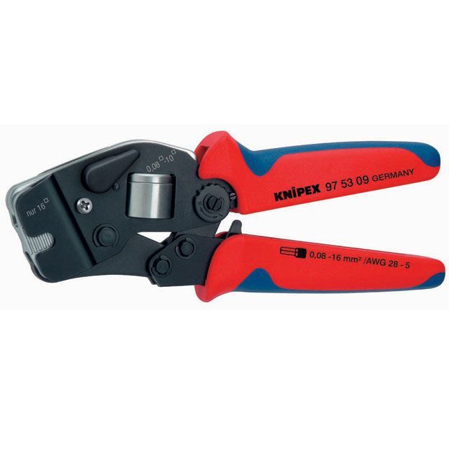 ●メーカー名：クニペックス / KNIPEX●商品名：9753-09 ワイヤーエンドスリーブ圧着ペンチ（SB）●メーカー品番：・19603●JANコード：4003773044758商品の保証は、メーカー保証書の内容に準じます。仕様■クリンピ...