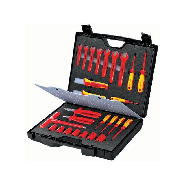 ●メーカー名：クニペックス / KNIPEX●商品名：989912 絶縁工具セット●メーカー品番：・989912●JANコード：4003773026631商品の保証は、メーカー保証書の内容に準じます。セット内容200mmペンチ、160mmニ...