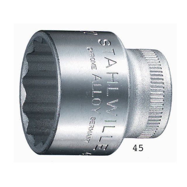 ●メーカー名：スタビレー / STAHLWILLE●商品名：45-12（3/8SQ） ソケット（12角）●メーカー品番：・45-12●JANコード：4018754001958商品の保証は、メーカー保証書の内容に準じます。仕様■サイズ（mm）...