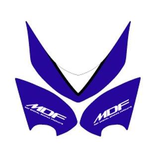 ●メーカー名：エムディーエフ / MDF●商品名：YZF-R6（06-07） グラフィックキット ストロボモデル ブルータイプ●タイプ フロントフェンダーセット・タイプ：コンプリートセットはこちら・タイプ：フロントサイドセットはこちら・タイ...
