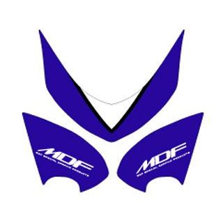 ●メーカー名：エムディーエフ / MDF●商品名：YZF-R6（08-16） グラフィックキット ストロボモデル 車体色：ブラック用ブルータイプ●タイプ フロントフェンダーセット・タイプ：コンプリートセットはこちら・タイプ：フロントサイドセ...