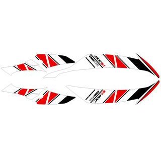 ●メーカー名：エムディーエフ / MDF●商品名：YZF-R6（08-16） グラフィックキット ストロボモデル 車体色：ブラック/ホワイト用レッドタイプ●タイプ：フロントサイドセット・タイプ：コンプリートセットはこちら・タイプ：フロントフ...