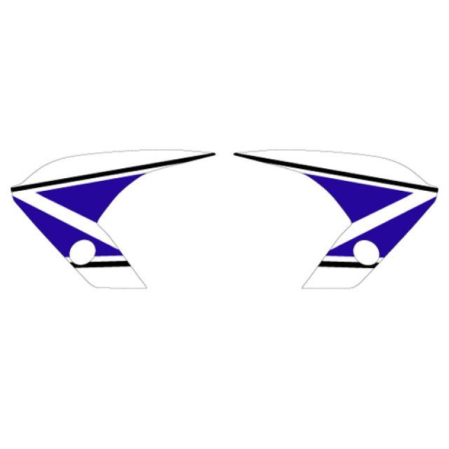 ●メーカー名：エムディーエフ / MDF●商品名：YZF-R3/R25（15-18） グラフィックキット ストロボモデル ブルータイプ●タイプ：フロントフェンダーセット・タイプ：コンプリートセットはこちら・タイプ：フロントサイドセットはこち...