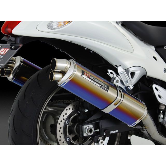 ●メーカー名：ヨシムラ / YOSHIMURA(ヨシムラジャパン)●商品名：Slip-On Tri-Ovalサイクロン 2END EXPORT SPEC●サイレンサー STB（チタンブルーカバー）・サイレンサー：SM（メタルマジックカバー）...