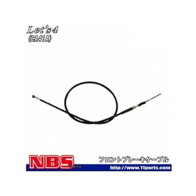 ●メーカー名：エヌビーエス / NBS●商品名：レッツ4 CA41A ブレーキケーブル●仕様：フロント●メーカー品番：・64-19●JANコード：4580318960587商品の保証は、メーカー保証書の内容に準じます。●写真注意※画像はイメ...