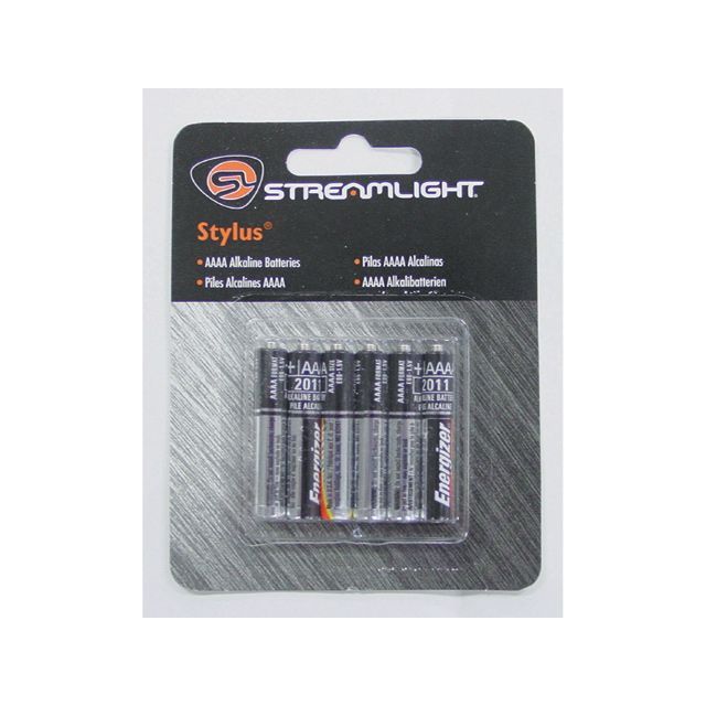 ●メーカー名：ストリームライト / STREAMLIGHT●商品名：65030 スタイラス用電池（単6 x 6本入）●メーカー品番：65030●JANコード：0080926650305商品の保証は、メーカー保証書の内容に準じます。特長■単6...