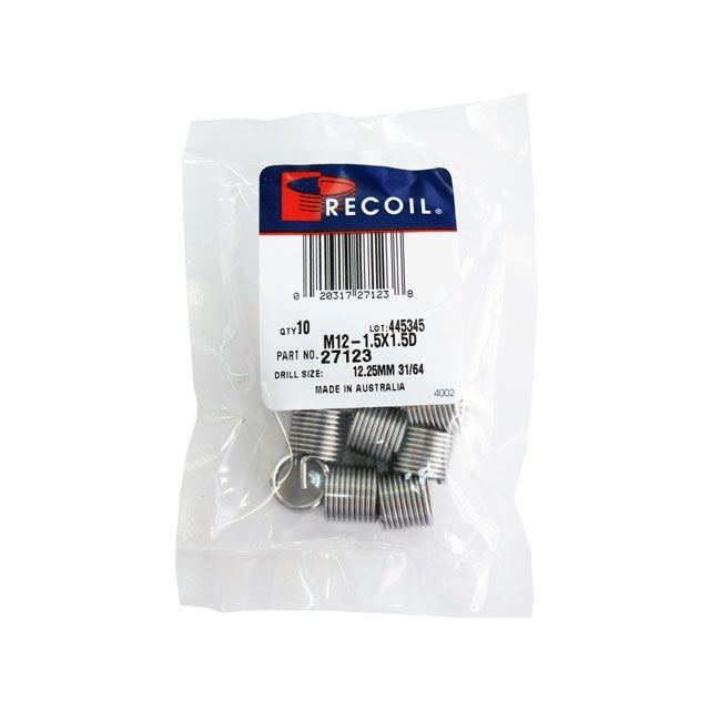 ●メーカー名：リコイル / RECOIL●商品名：23083 リコイルパケット（UNC）●メーカー品番：23083●JANコード：0020317230839商品の保証は、メーカー保証書の内容に準じます。入数10個入り仕様・1/2-20備考補...