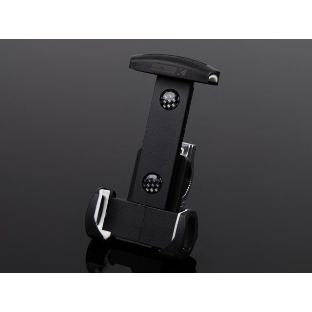 ●メーカー名：SPEEDRA(スピードラ)●商品名：アルミスマートフォンホルダー●本体/クランプ ブラック/シルバー・本体/クランプ：チタン/シルバーはこちら・本体/クランプ：ゴールド/シルバーはこちら・本体/クランプ：レッド/シルバーはこ...