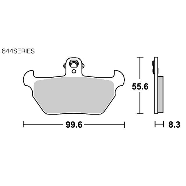 ●メーカー名：エスビーエス / SBS●商品名：ブレーキパッド 644HS ストリートエクセル（シンター）●メーカー品番：777-0644020●JANコード：4990852045587商品の保証は、メーカー保証書の内容に準じます。●パッド...