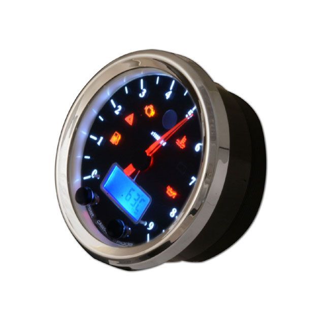 ●メーカー名：エースウェル / ACE WELL(エービーシー)●商品名：CA085-652 多機能デジタルメーター 15000rpm●カラー：ブラックパネル・カラー：ホワイトパネルはこちら●メーカー品番：CA085-652-B●JANコー...