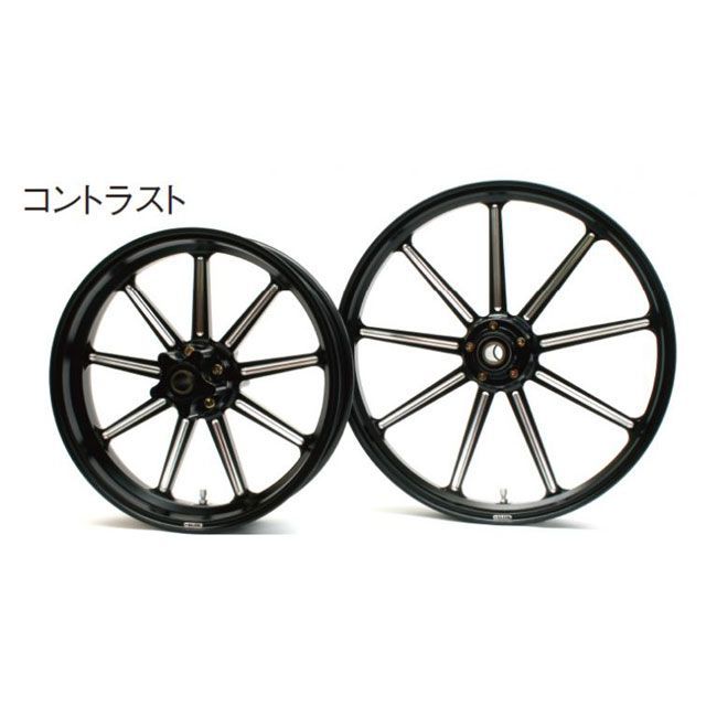 ●メーカー名：グライド / GLIDE●商品名：アルミニウム鍛造ホイール フロント（215-19） ダブルディスク●カラー コントラスト・カラー：アルマイトブラックはこちら●メーカー品番：31697003●JANコード：4538792732...