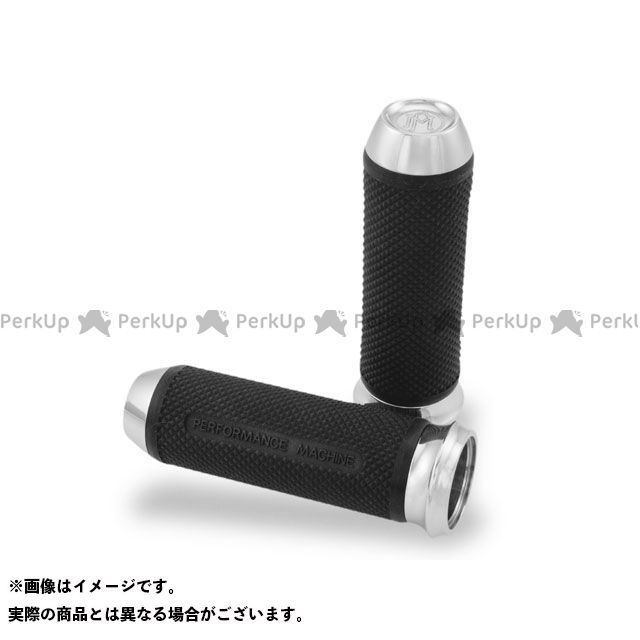 ●メーカー名：パフォーマンスマシン / Performance Machine●商品名：ELITE グリップ 電子スロットル用（ペア）●カラー クロム●メーカー品番：PER-0063-2028-CH●JANコード：4548664712809...