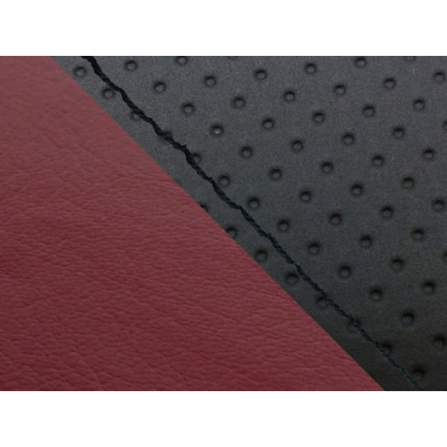 ●メーカー名：グロンドマン / Grondement●商品名：MT-09/FZ-09 国産シートカバー エンボス黒＆ワインレッド●タイプ 張替 仕様 黒ステッチ・タイプ：張替 仕様：黒ダブルステッチはこちら・タイプ：張替 仕様：赤ステッチは...