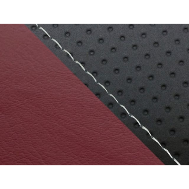 ●メーカー名：グロンドマン / Grondement●商品名：MT-09/FZ-09 国産シートカバー エンボス黒＆ワインレッド●タイプ 張替 仕様 透明ステッチ・タイプ：張替 仕様：黒ステッチはこちら・タイプ：張替 仕様：黒ダブルステッチ...