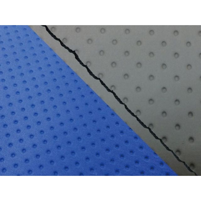 ●メーカー名：グロンドマン / Grondement●商品名：YZF-R1ダブル（リア側） 国産シートカバー エンボス灰＆エンボス青●タイプ：張替 仕様：黒ステッチ・タイプ：張替 仕様：黒ダブルステッチはこちら・タイプ：張替 仕様：赤ステッ...