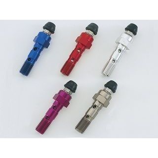 ●メーカー名：ポッシュフェイス / POSH Faith●商品名：エアーフリーバンジョーボルト ガスケット付き（ダブル/P-1.00）●カラー チタン・カラー：レッドはこちら・カラー：シルバーはこちら●メーカー品番：・350005-11●J...