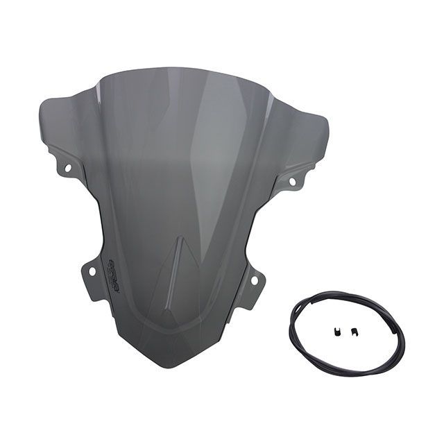 ●メーカー名：エムアールエー / MRA●商品名：スクリーン レーシング●カラー スモーク・カラー：クリアはこちら●メーカー品番：MR755S●JANコード：4548916332311商品の保証は、メーカー保証書の内容に準じます。材質アクリ...