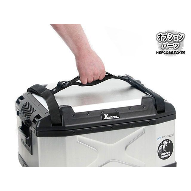 ●メーカー名：ヘプコ＆ベッカー / HEPCO＆BECKER(ヘプコアンドベッカー)●商品名：XplorerTC45用 キャリーハンドル●タイプ サイドケース用・タイプ：トップケース用はこちら●メーカー品番：740-009●JANコード：4...