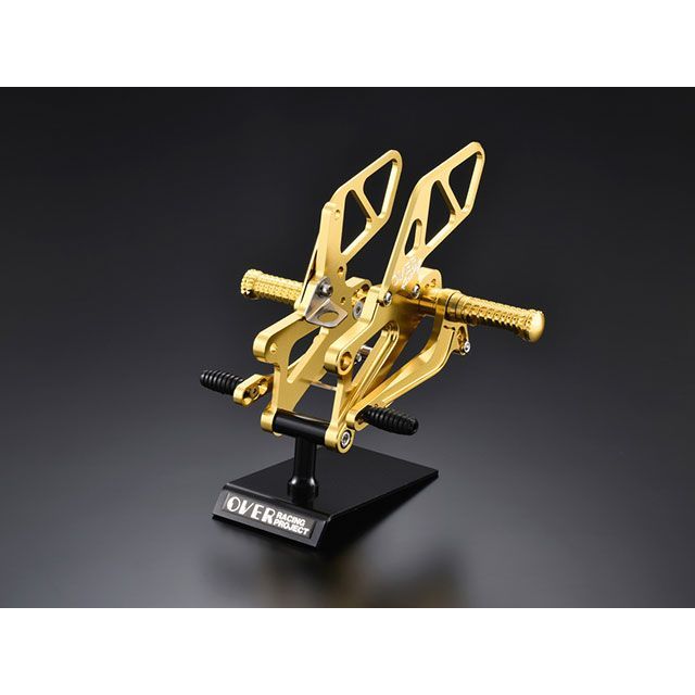 ●メーカー名：オーバーレーシング / OVER RACING●商品名：バックステップ 4ポジション●カラー ゴールド・カラー：シルバーはこちら・カラー：ブラックはこちら●メーカー品番：・51-35-01G●JANコード：4539770115...