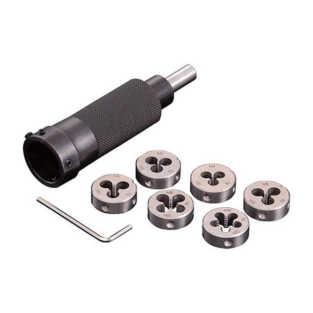 ●メーカー名：プロクソン / PROXXON●商品名：24082 外ネジ切削用ダイスセット●メーカー品番：24082●JANコード：4952989240822商品の保証は、メーカー保証書の内容に準じます。適合モデル品番：24400仕様外ネジ...
