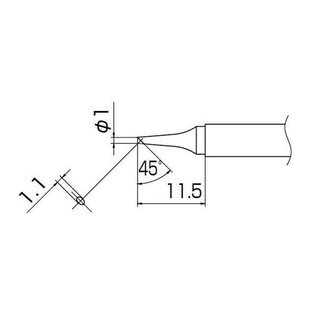 ●メーカー名：ハッコー / HAKKO●商品名：T13-BCF1 こて先/1BC型面のみ●メーカー品番：T13-BCF1●JANコード：4962615016622商品の保証は、メーカー保証書の内容に準じます。●適用製品品番：FM2026-0...