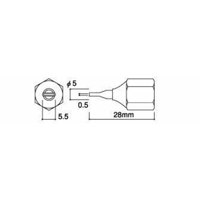 ●メーカー名：白光 / HAKKO(ハッコー)●商品名：A1308 805用ノズル ヘラ型●メーカー品番：A1308●JANコード：4962615004223商品の保証は、メーカー保証書の内容に準じます。適用製品品番：805※掲載画像はイメ...
