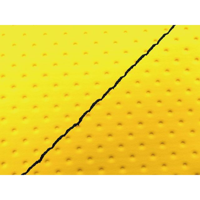 ●メーカー名：グロンドマン / Grondement●商品名：DJ-1（AF12-MF/MSG/MG） 国産シートカバー 張替 フルエンボスイエロー●仕様 黒ステッチ・仕様：黄パイピングはこちら・仕様：黒ダブルステッチはこちら・仕様：黒パイ...