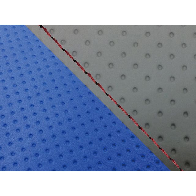 ●メーカー名：グロンドマン / Grondement●商品名：FZ1 フェザー（10年〜）タンデム（リア側） グロンドマン国産シートカバー 張替（エンボスグレー・エンボスブルー）●仕様：赤ステッチ・仕様：透明ステッチはこちら・仕様：黒ステッ...