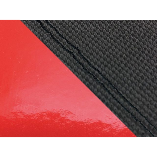 ●メーカー名：グロンドマン / Grondement●商品名：FZ1 フェザー（10年〜）タンデム（リア側） グロンドマン国産シートカバー 張替（スベラーヌブラック・エナメルレッド）●仕様 黒ダブルステッチ・仕様：透明ステッチはこちら・仕様...