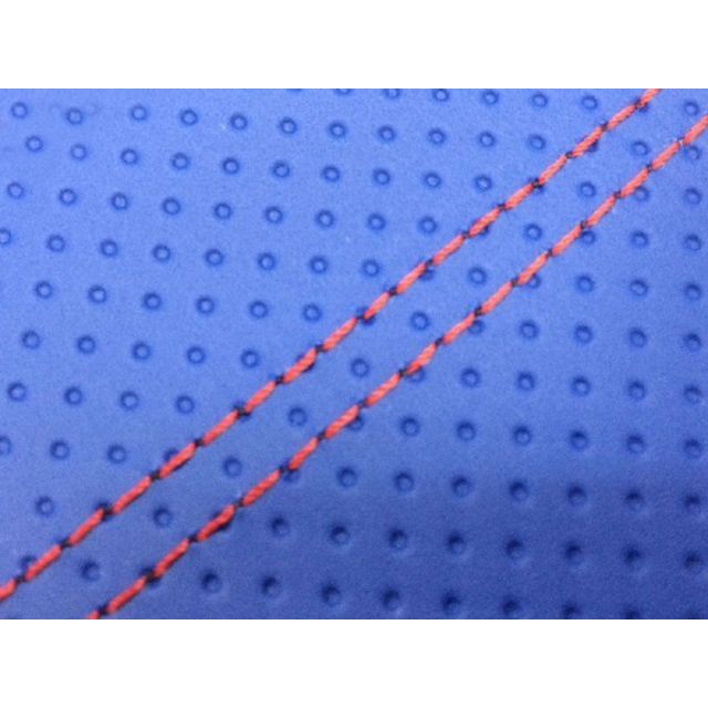 ●メーカー名：グロンドマン / Grondement●商品名：ロードパル グロンドマン国産シートカバー 張替（エンボスブルー）●仕様 赤ダブルステッチ・仕様：黒パイピングはこちら・仕様：白パイピングはこちら・仕様：赤パイピングはこちら・仕様...