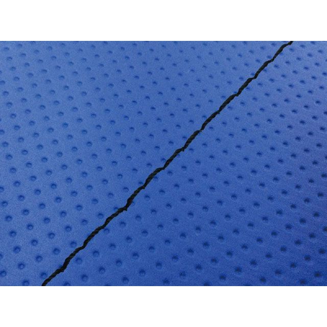 ●メーカー名：グロンドマン / Grondement●商品名：エイプ50 国産シートカバー 張替 フルエンボスブルー●仕様 黒ステッチ・仕様：黄パイピングはこちら・仕様：黒ダブルステッチはこちら・仕様：黒パイピングはこちら・仕様：青パイピン...