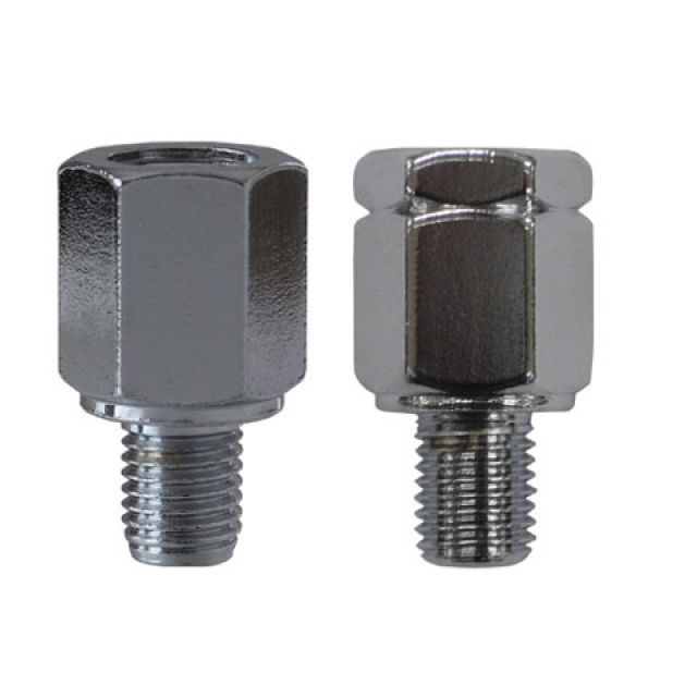 ●メーカー名：タナックス / TANAX●商品名：正ネジアダプター（8mm逆ネジ→8mm正ネジ）●カラー クロームメッキ・カラー：ブラックはこちら●メーカー品番：SHM-8●JANコード：4510819200899商品の保証は、メーカー保証...