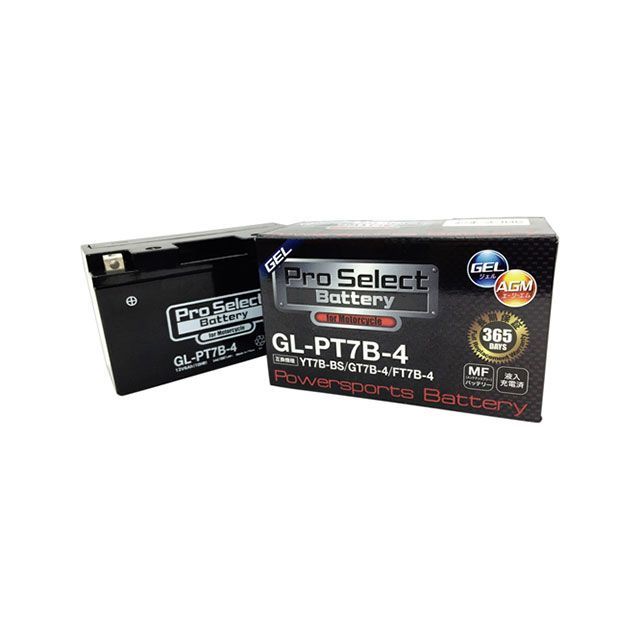 ●メーカー名：プロセレクトバッテリー / Pro Select Battery●商品名：GL-PT7B-4（YT7B-BS、GT7B-4 互換） ジェルタイプ 液入り充電済み●メーカー品番：PSB116●JANコード：45623389840...