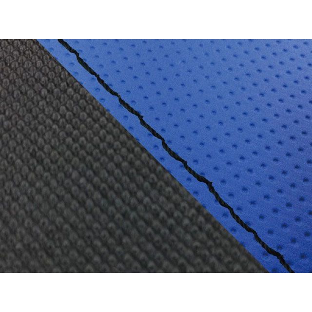 ●メーカー名：グロンドマン / Grondement●商品名：グロム 国産シートカバー エンボスブルー＆スベラーヌブラック●タイプ 張替 仕様 黒ステッチ・タイプ：張替 仕様：黒ダブルステッチはこちら・タイプ：張替 仕様：赤ステッチはこちら...