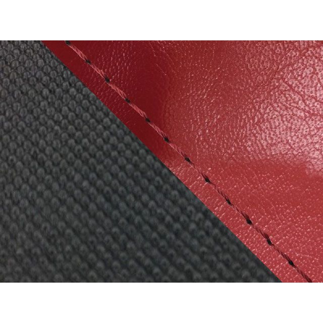 ●メーカー名：グロンドマン / Grondement●商品名：グロム 国産シートカバー ワインレッド＆スベラーヌブラック●タイプ 張替 仕様 赤ステッチ・タイプ：張替 仕様：黒ステッチはこちら・タイプ：張替 仕様：黒ダブルステッチはこちら・...