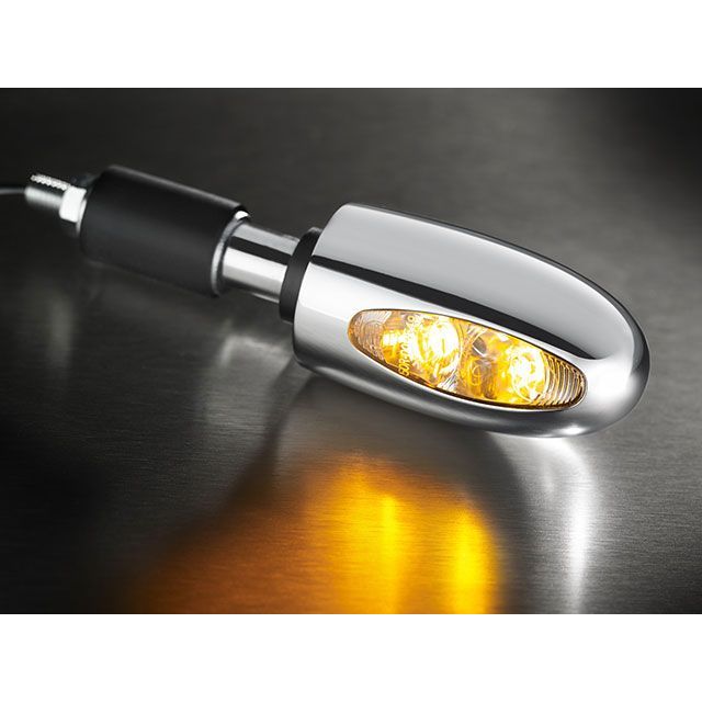 ●メーカー名：ケラーマン / Kellermann●商品名：ハンドルバーエンド ウインカー BL1000 LED●カラー クローム・カラー：マットブラックはこちら●メーカー品番：KM120-100●JANコード：4029265201003商...