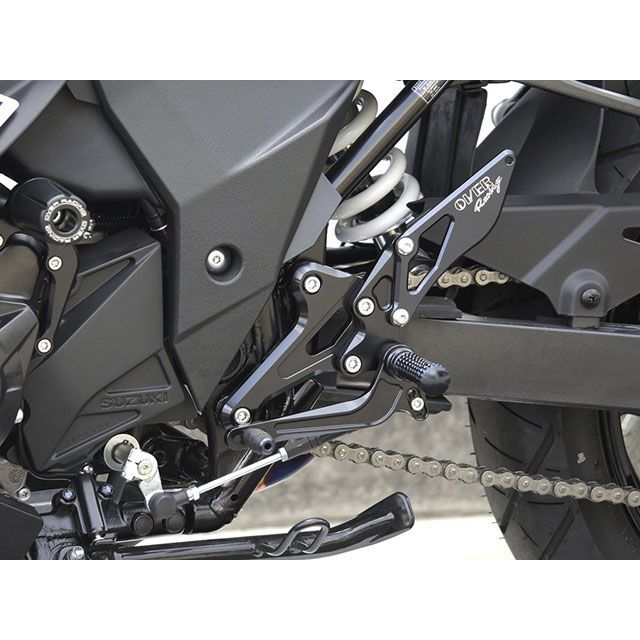 ●メーカー名：オーバーレーシング / OVER RACING●商品名：バックステップ 4ポジション（ブラック）●メーカー品番：・51-57-01B●JANコード：4539770116186OVERRACINGから直接取寄せ。目安の納期ですが...
