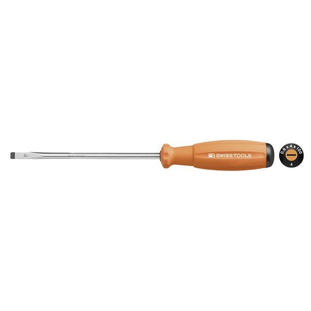 ●メーカー名：PBスイスツールズ / PBSWISSTOOLS(ピービースイスツールズ)●商品名：8100-4-140OR レインボーマイナスドライバー（橙）●メーカー品番：・8100.4-140OR●JANコード：761073324448...
