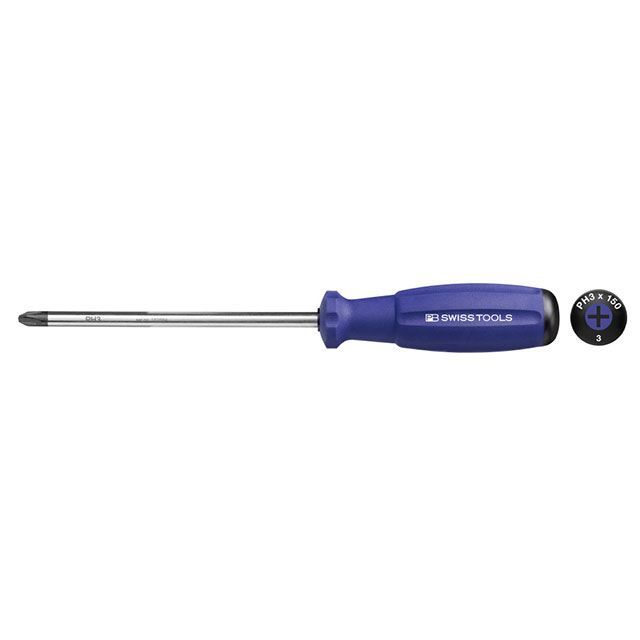 ●メーカー名：PBスイスツールズ / PBSWISSTOOLS(ピービースイスツールズ)●商品名：8190-3-150BL レインボープラスドライバー（青）●メーカー品番：・8190.3-150BL●JANコード：7610733244546...